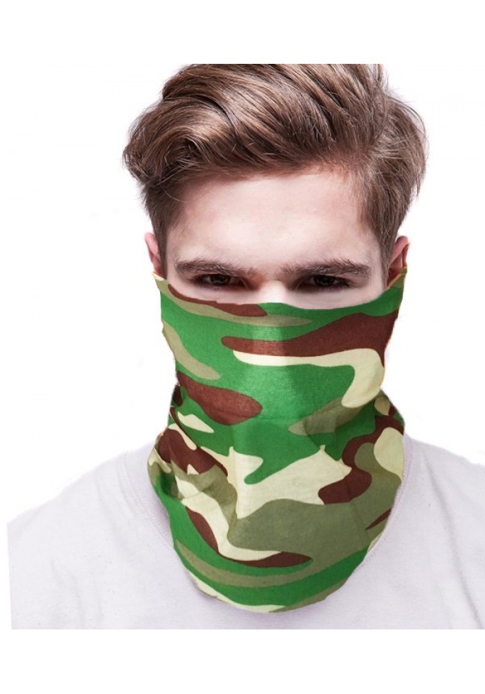 Бандана HoodStyle Bandana в зелен камуфлаж Forest Robber Hoodstyle ...